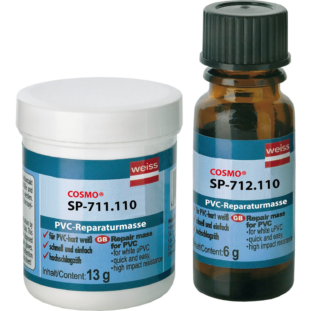 COSMO PVC-Reparaturmasse — Baustoff-ZENTRALE - WSC GmbH