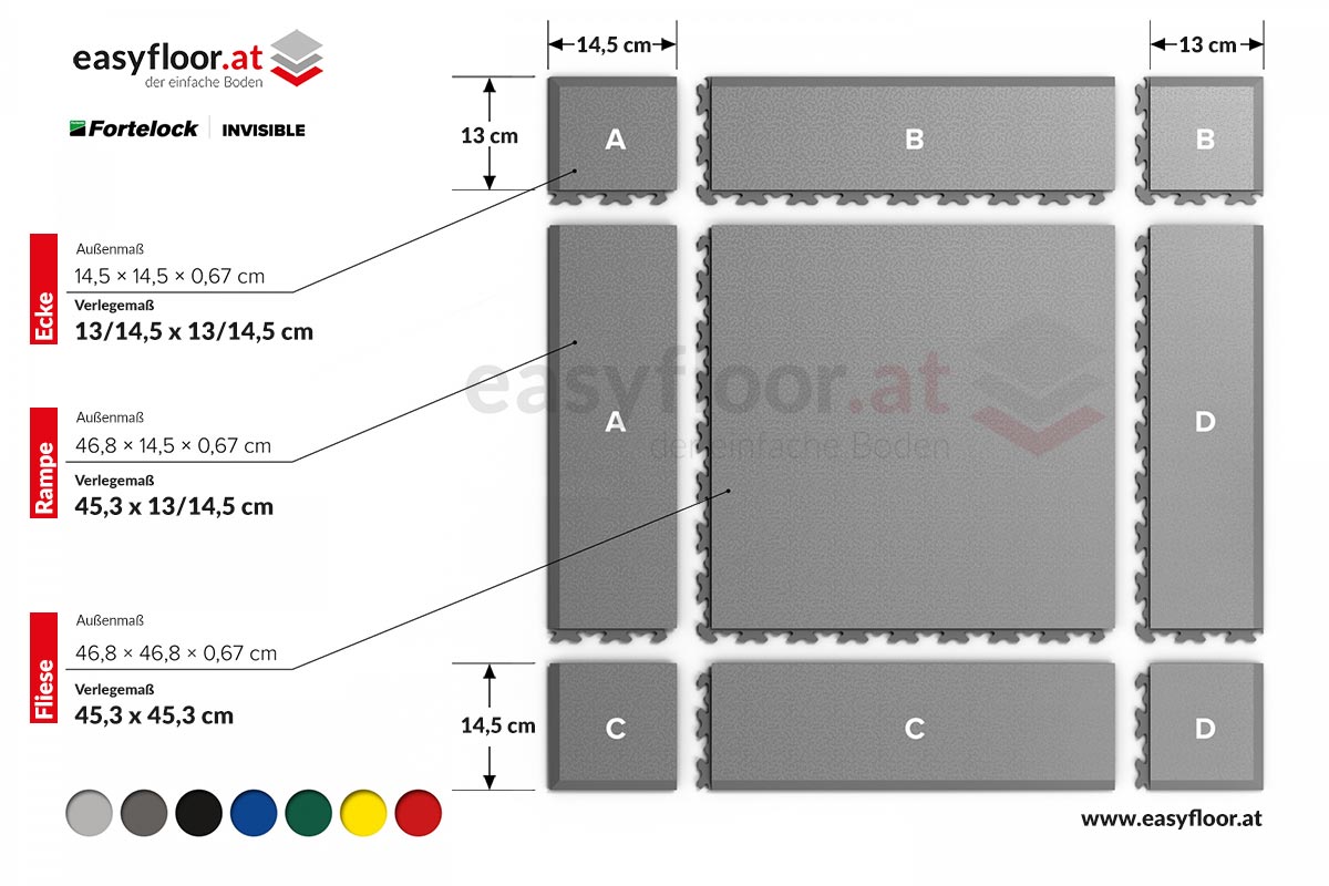 FORTELOCK Rampe & Ecke Invisible — Baustoff-ZENTRALE - WSC GmbH