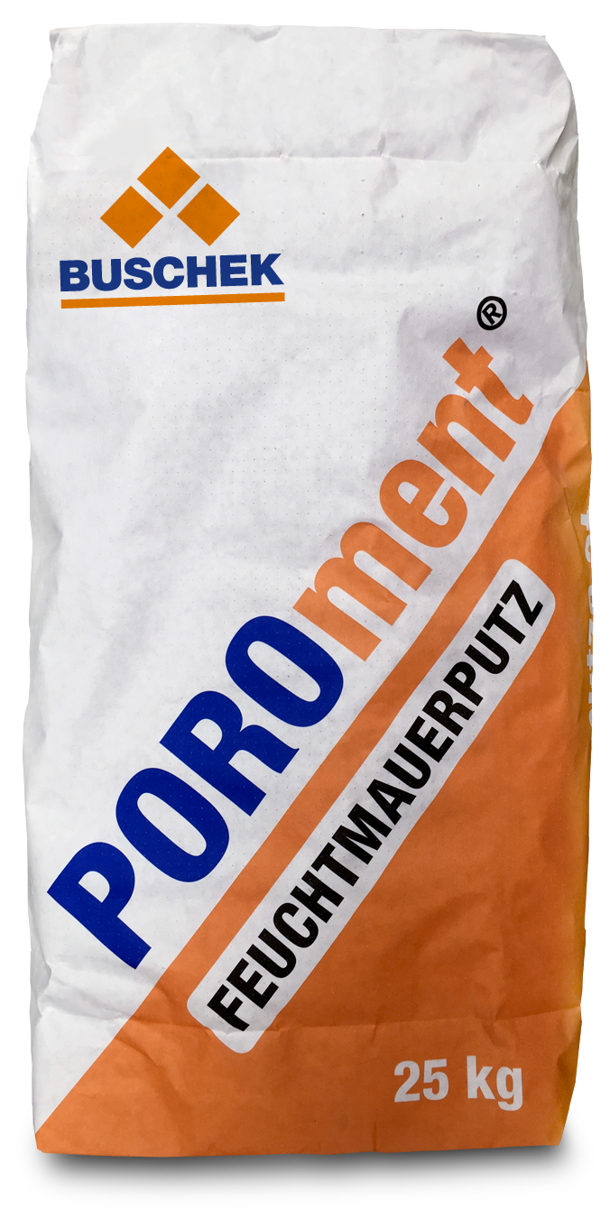 Buschek POROment Grobputz (= Vorspritzer) Handputz für innen/außen 25k ...