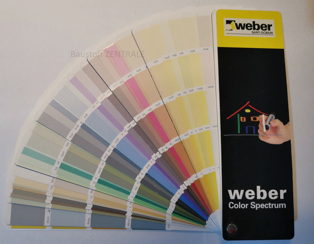 Farbtonfächer weber Color Spectrum — Baustoff-ZENTRALE - WSC GmbH